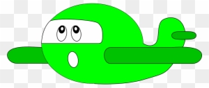 Airplane Green Cartoon Child Png Image - Happy Airplane Clipart - Free ...