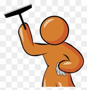 Fensterputzer Cleaner Window Cleaning - Fensterputzer Cartoon - Free ...