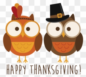 Autumn Owl Thanksgiving Clip Art - Fall Birds Clip Art - Free ...