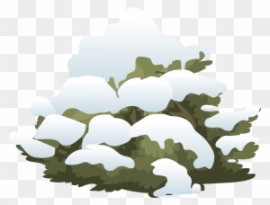 Landscape Snow Bush 01b Al1 - Snow Bush Clipart - Free Transparent PNG ...