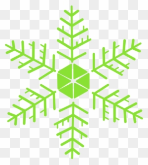 Snowflake Red N Green Clipart - Green Snowflake Clipart - Free ...
