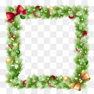 Webcam Border For Christmas - Christmas Frame Free - Free Transparent ...