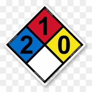 Nfpa - Nfpa Diamond For Sulfuric Acid - Free Transparent PNG Clipart ...