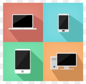 Lap Top, Smartphone, Taplet And Pc Icon Free Download - Smartphone ...