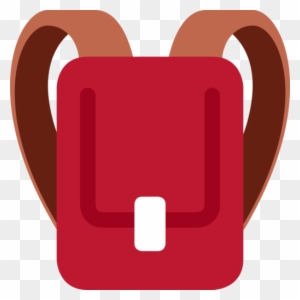 Twitter - Backpack Emoji Png - Free Transparent PNG Clipart Images Download