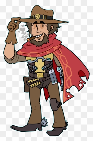 Mccree Cowboy By Maskarie Mccree Cowboy By Maskarie - Cowboy Chibi ...