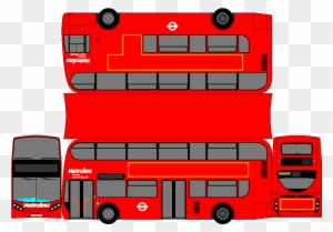 A New Generation Of Paper Buses - Enviro 400 - Free Transparent PNG ...