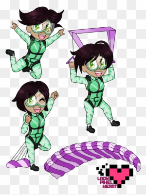 Chibi Sprite Sheet Commission By Ladypixelheart Chibi - Cartoon - Free ...