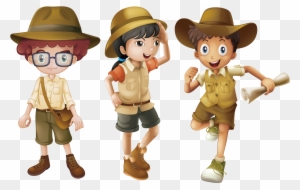 Royalty-free Exploration Clip Art - Kids Explorer Vector - Free ...