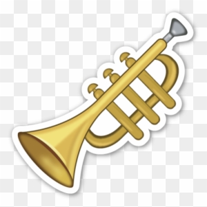 Trumpet - Trumpet Emoji - Free Transparent PNG Clipart Images Download
