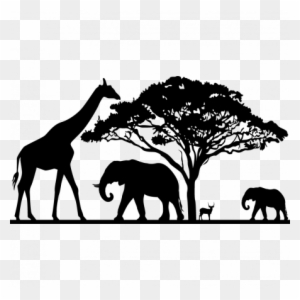 Safari Silhouette Clip Art, Transparent PNG Clipart Images Free ...