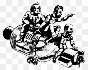 Apollo Crew Cartoon - Apollo 8 Clip Art - Free Transparent PNG Clipart ...