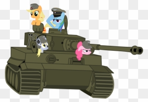 Ponies In Uniform - My Little Pony Tank - Free Transparent PNG Clipart ...