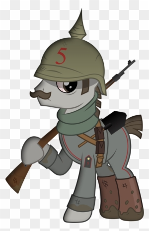 Brony-works, Boots, Clothes, French, Gun, Military, - Cartoon - Free ...