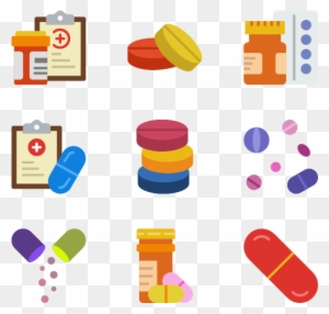 Meds & Drugs 70 Icons - Pharmaceutical Drug - Free Transparent PNG ...