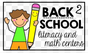 Back To School Literacy And Math Centers {freebies - Literacy - Free ...