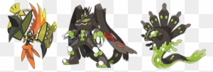 Pokemon Sun And Moon - Zygarde Final Form Ultra Sun - Free Transparent ...
