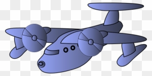 Plane - Animated Grey Plane With Clear Background - Free Transparent ...