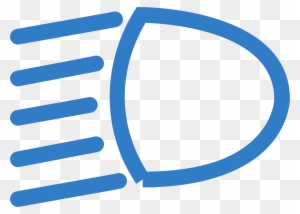 Beam Light - Car Light Icon Png - Free Transparent PNG Clipart Images ...