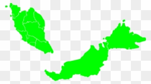 Malaysia Map Vector Png - Free Transparent PNG Clipart Images Download