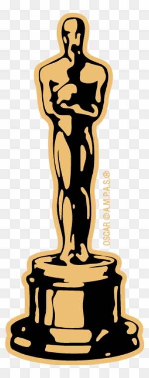 Oscar Award Drawing - Oscar Outline - Free Transparent PNG Clipart ...