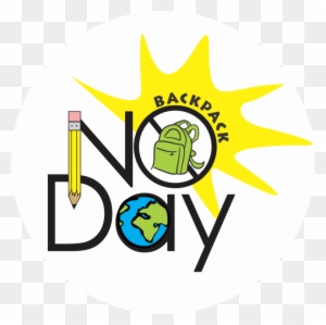 Sponsor A No Backpack Day At Your School - No Backpack Day - Free ...