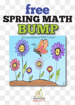Spring Clipart Math - Kindergarten - Free Transparent PNG Clipart ...