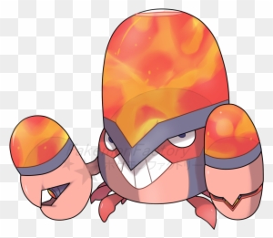 Lava Blaster Pokemon By Harikenn - Fakemon Lava - Free Transparent PNG ...