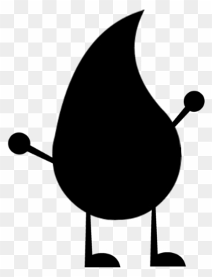 Lava Drop Obsidisn Pose - Bfdi Drops - Free Transparent PNG Clipart ...