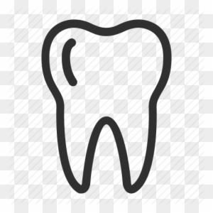 White Tooth Outline Png - Free Transparent PNG Clipart Images Download