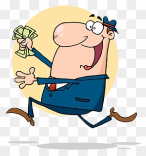 Greed Royalty-free Clip Art - Happy Man With Money Clipart - Free ...