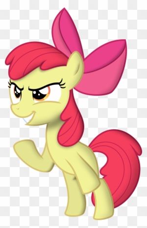 Applebloom - Apple Bloom Back Vector - Free Transparent PNG Clipart ...