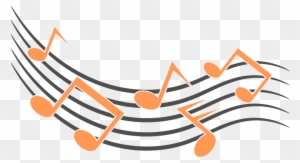 Musical Note Logo Template - Orange Music Notes Png - Free Transparent ...