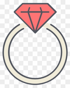 Engagement Ring Free Icon - Icono Anillo De Compromiso - Free ...