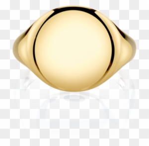 Gold Signet Ring - Gold - Free Transparent PNG Clipart Images Download