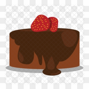 Chocolate Cake Icon - Chocolate - Free Transparent PNG Clipart Images ...
