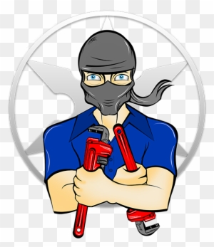 Ninja Plumber - Hydraulics - Free Transparent PNG Clipart Images Download