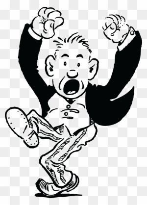 Angry Guy Throwing Temper Tantrum - Acting Out Clipart - Free ...