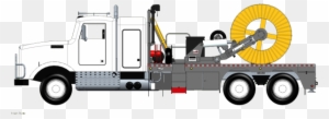Spool Truck - Tow Truck - Free Transparent PNG Clipart Images Download