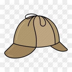 Detective, Investigation, Magnifier, Police Agent, - Detective Hat Png ...