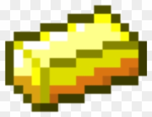 Minecraft Gold - Minecraft Gold Bar - Free Transparent PNG Clipart ...