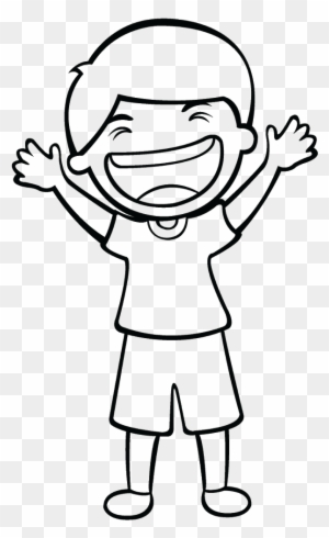 Kids Laughing Clipart Black And White Collection - Clip Art - Free ...