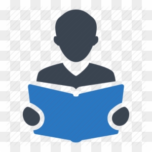 Library Clipart Student Learning - Reading Book Logo Png - Free ...