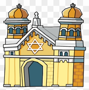 Synagogue - Synagogue Cartoon - Free Transparent PNG Clipart Images ...