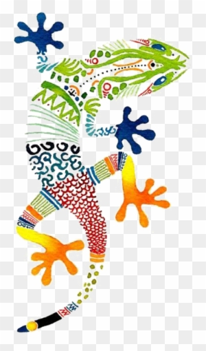 Las Carretas, Costa Rican Oxcarts Clip Art - 2d Lizard Pattern - Free ...