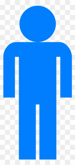 Blue Boy Bathroom Symbol