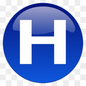 Letter H Simple Png Image - Hospital Icono - Free Transparent PNG ...