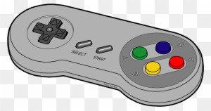 Controller Clipart Transparent - Joystick Super Nintendo Png - Free ...