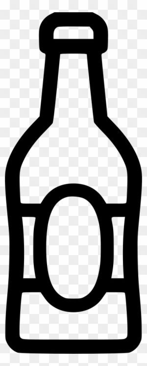 Beer Bottle Almost Empty Free Icon - Beer Bottle Vector Png - Free ...