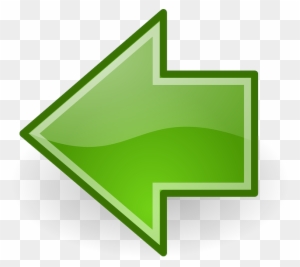Clipart Icon Arrow Left Green - Green Left Arrow Icon - Free ...